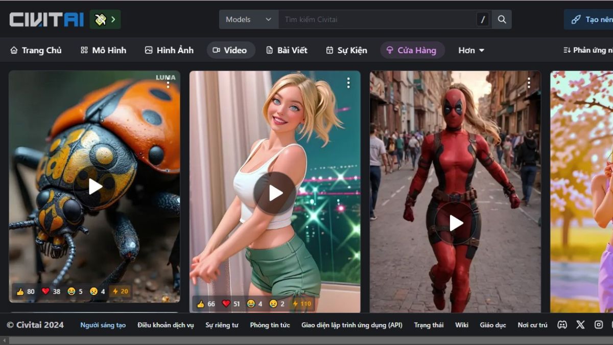 Cách sử dụng Civitai AI để tải ảnh, video bằng AI miễn phí